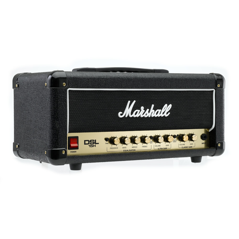 Marshall DSL15H, amplificador de guitarras eléctricas, cabezal.